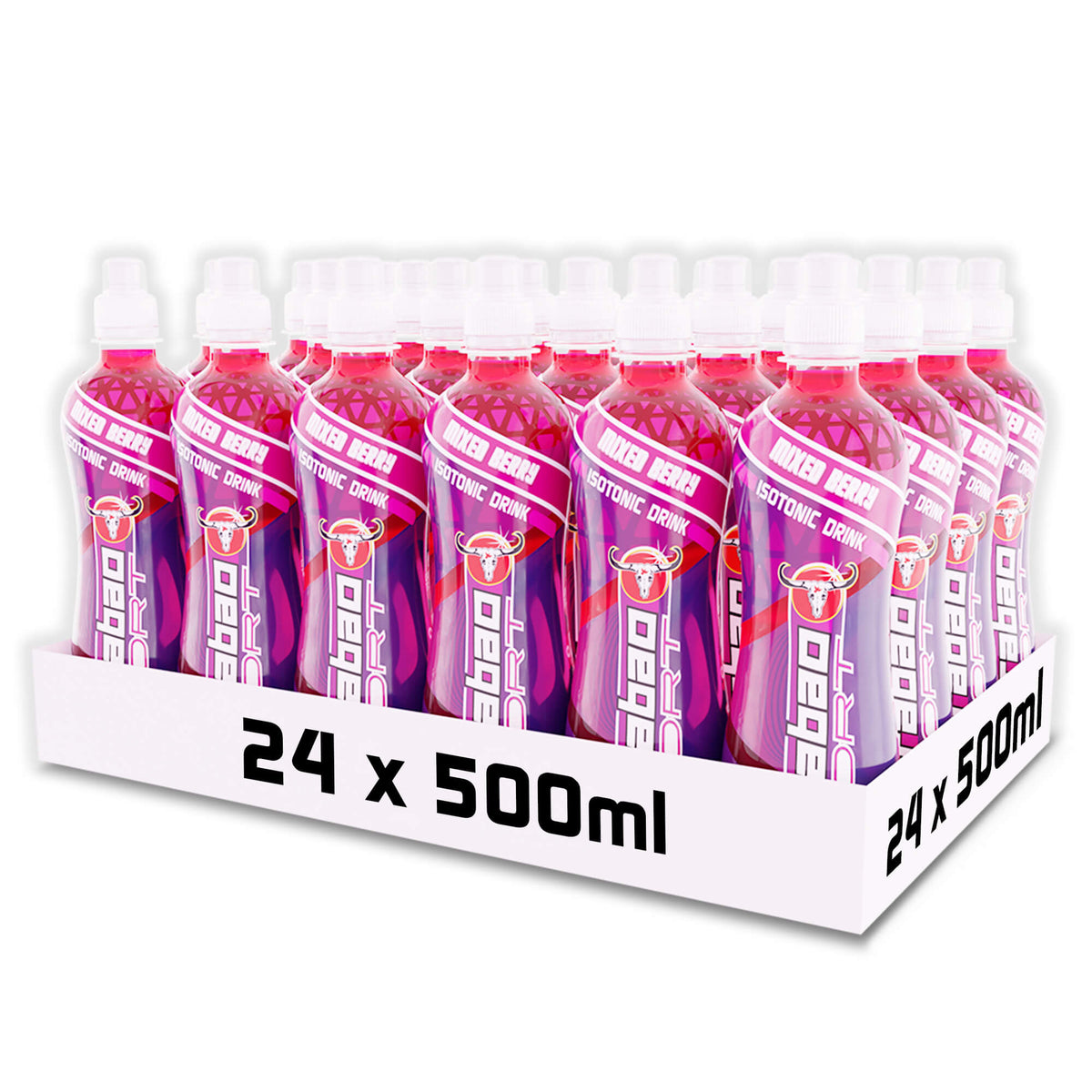 Carabao Sport Isotonic Drink Mixed Berry - 500ml Bottles | Free UK Delivery – Carabao Energy Drink