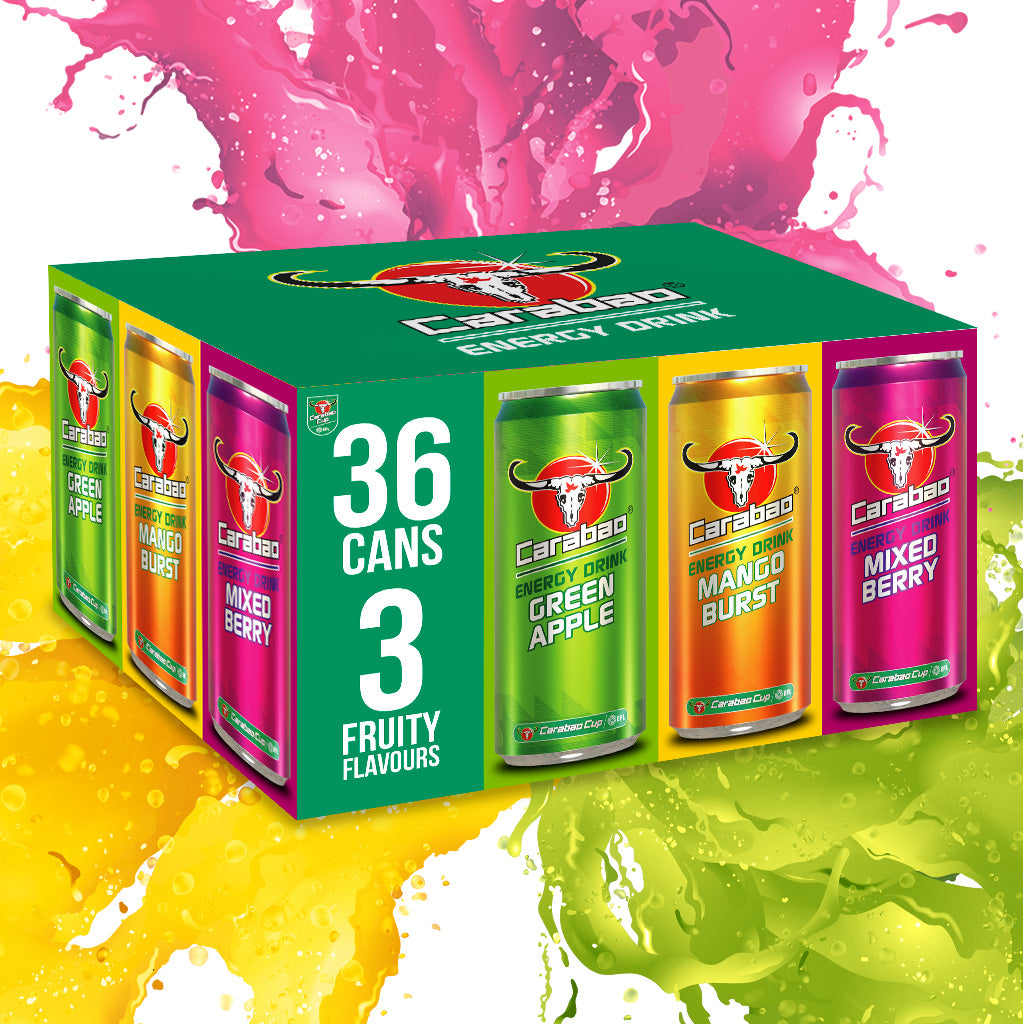 Carabao Energy Drink GYM PACK (36 x 330ml)