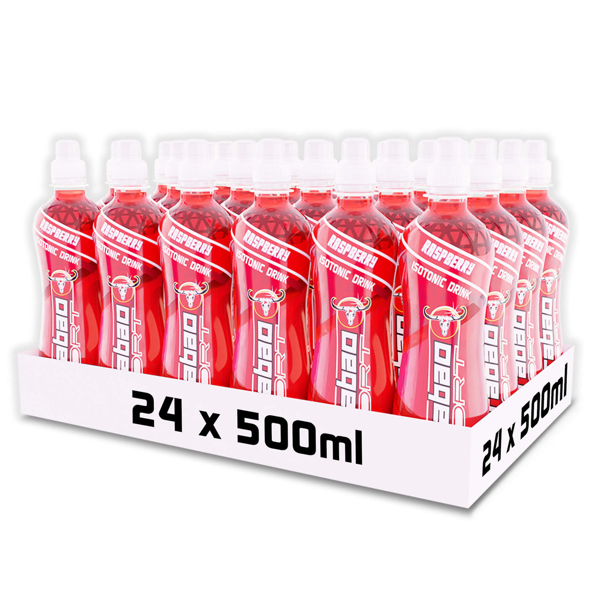 Carabao Sport Isotonic Drink Raspberry - 500ml Bottles | Free UK ...