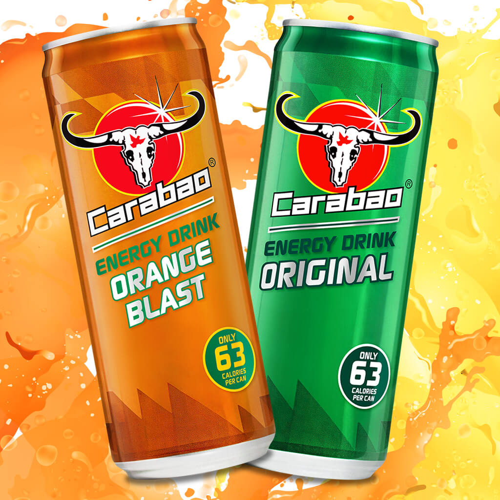 Carabao Energy Drink Combo Pack - 24 x 330ml Cans | Free UK Delivery
