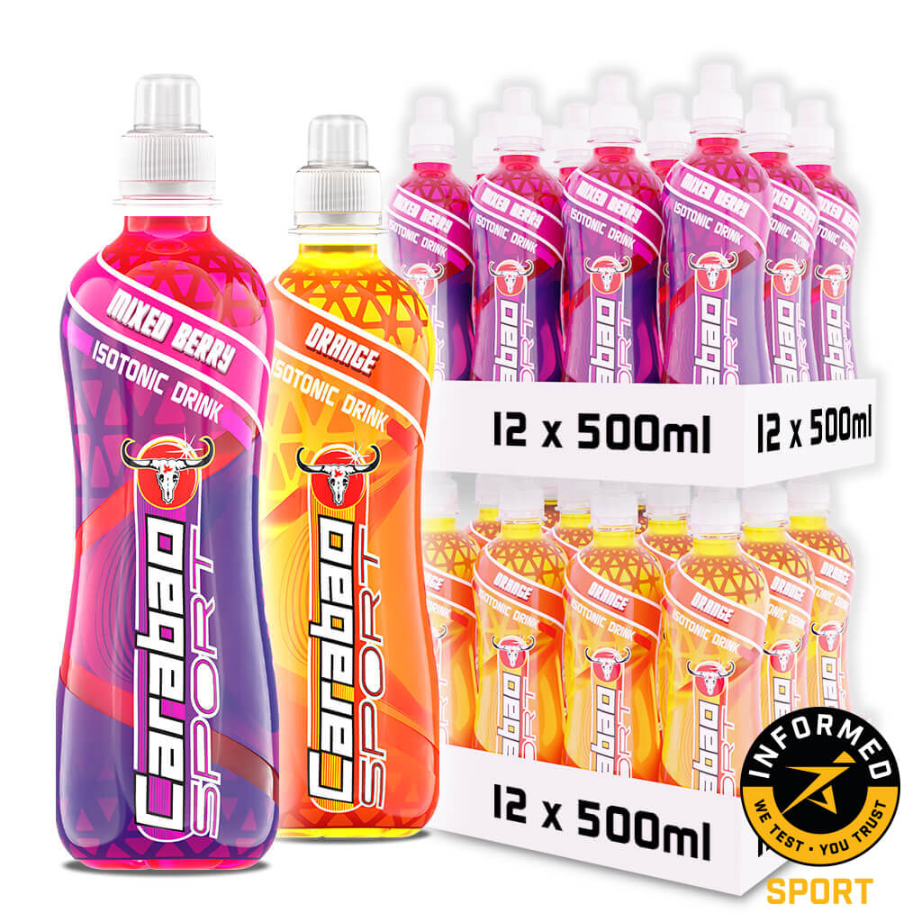 Carabao Sport Isotonic Drink Combo Pack - 500ml Bottles | Free UK ...